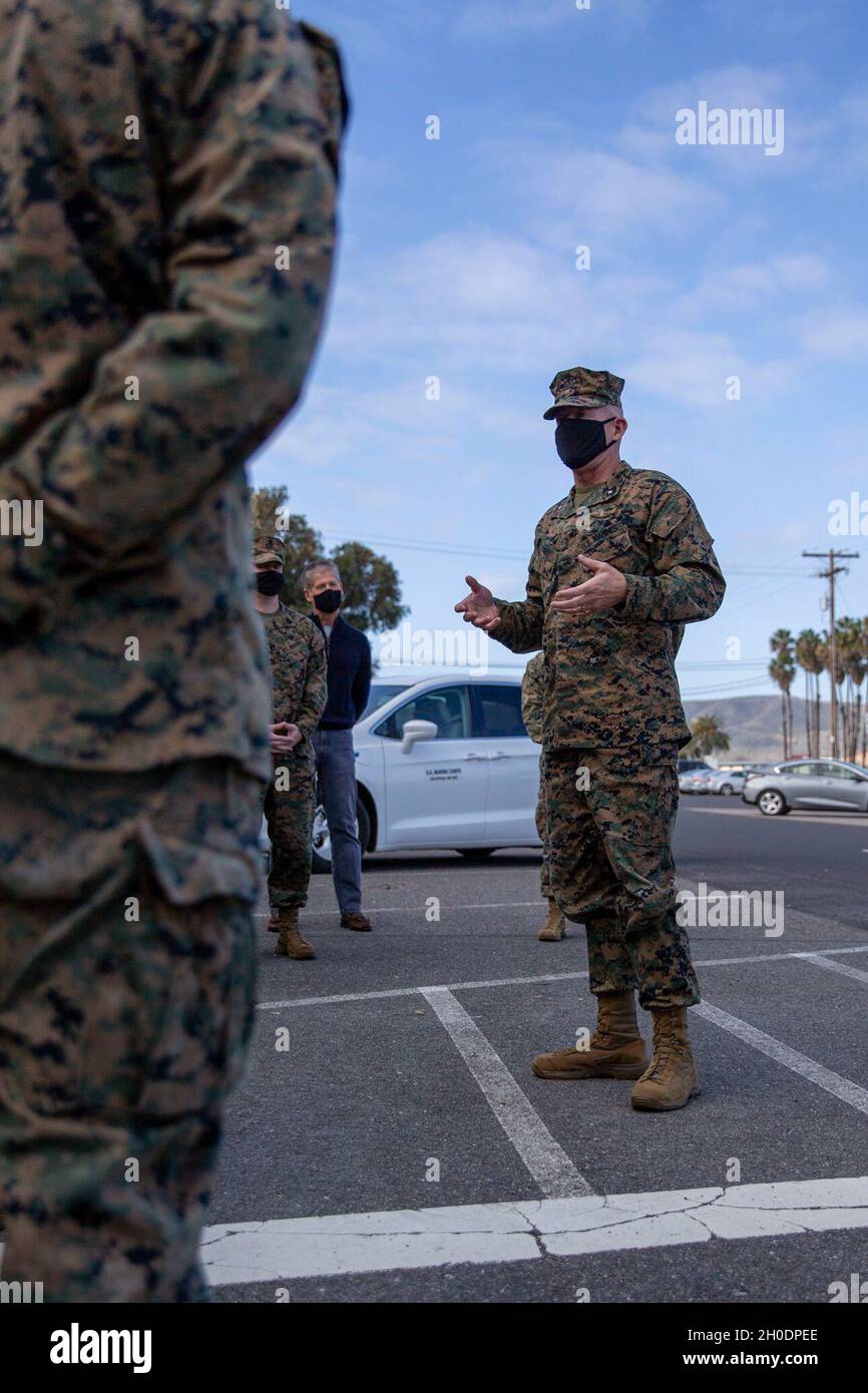 U.S. Marine Brig. Gen. Dan Conley, the commanding general of Marine ...
