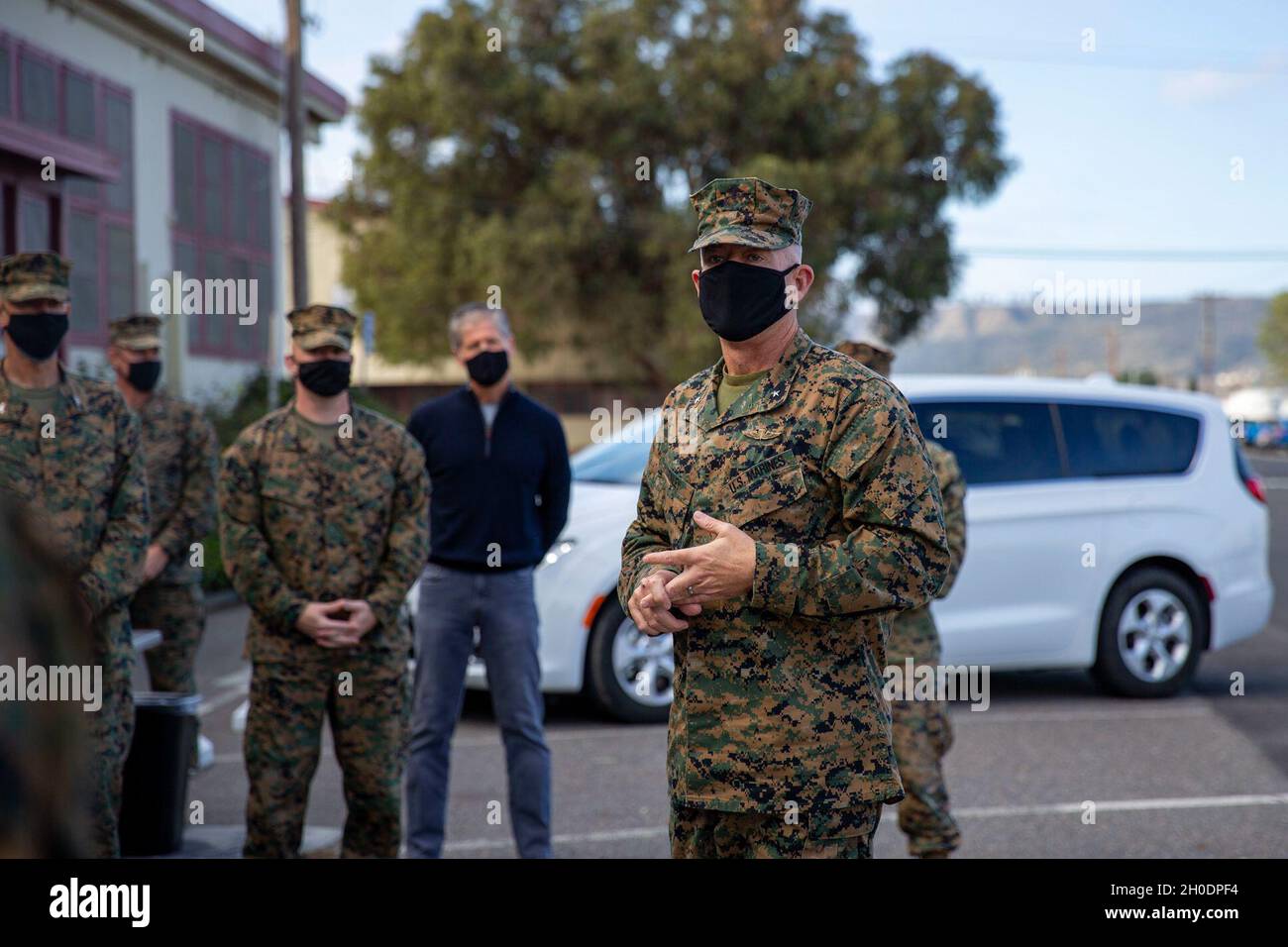 U.S. Marine Brig. Gen. Dan Conley, the commanding general of Marine ...