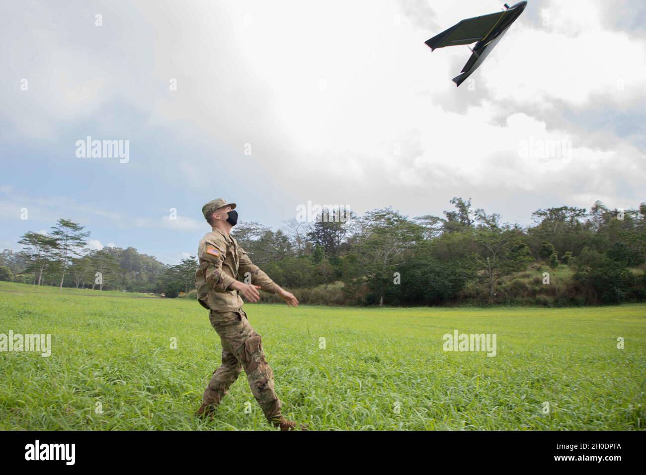 Spc. Raymond Weaver, a Geospatial Engineer assigned to 3rd Infantry ...