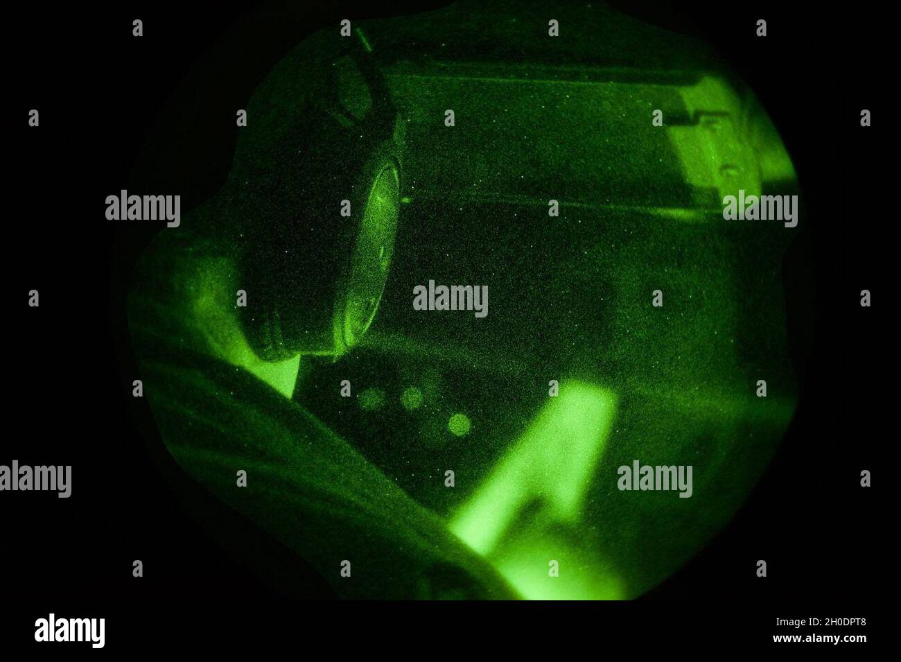 U.S. Air Force Staff Sgt. Tyler Fee, a boom operator with the 91st Air ...