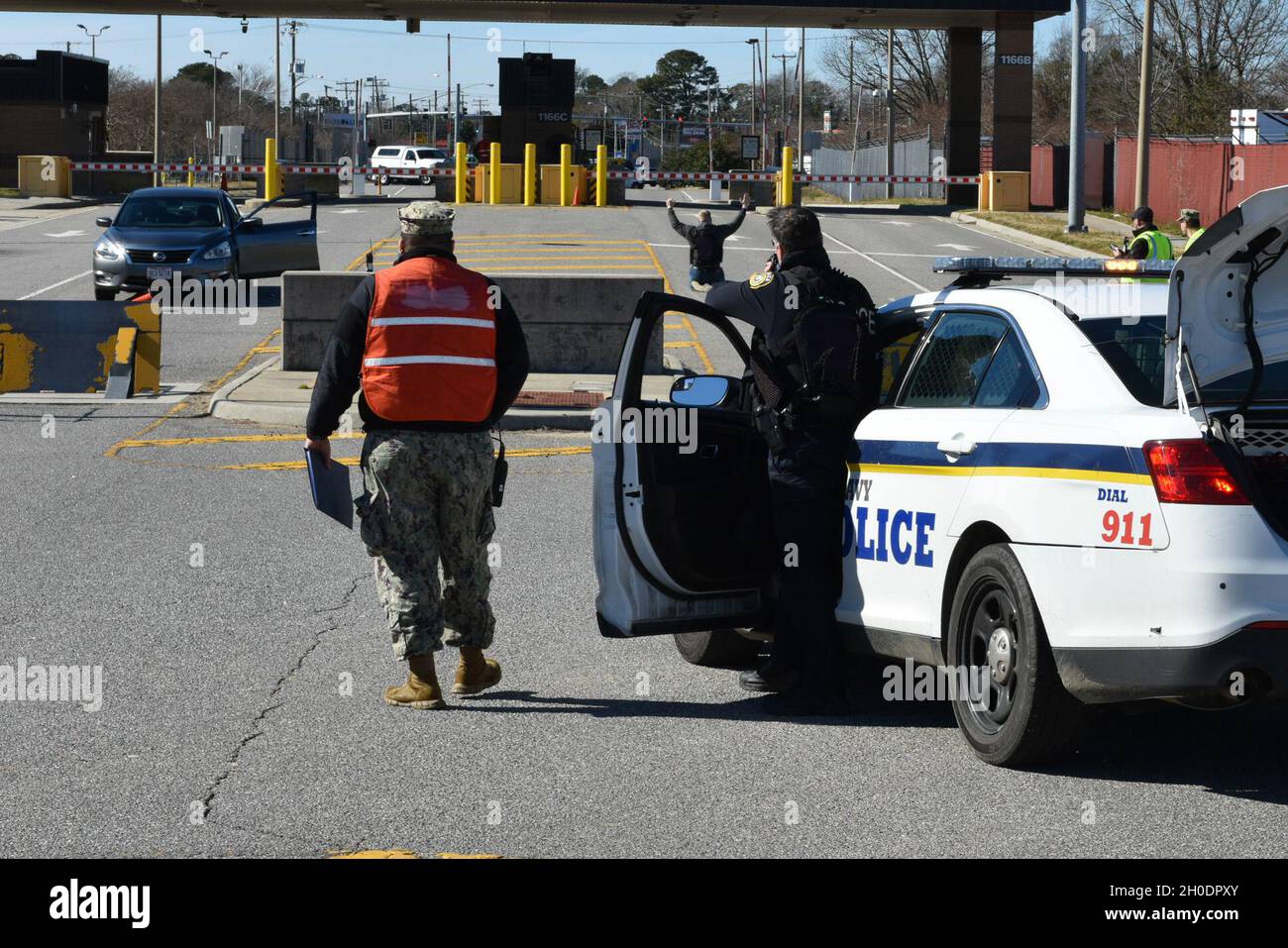 Entry control point ecp hi-res stock photography and images - Alamy