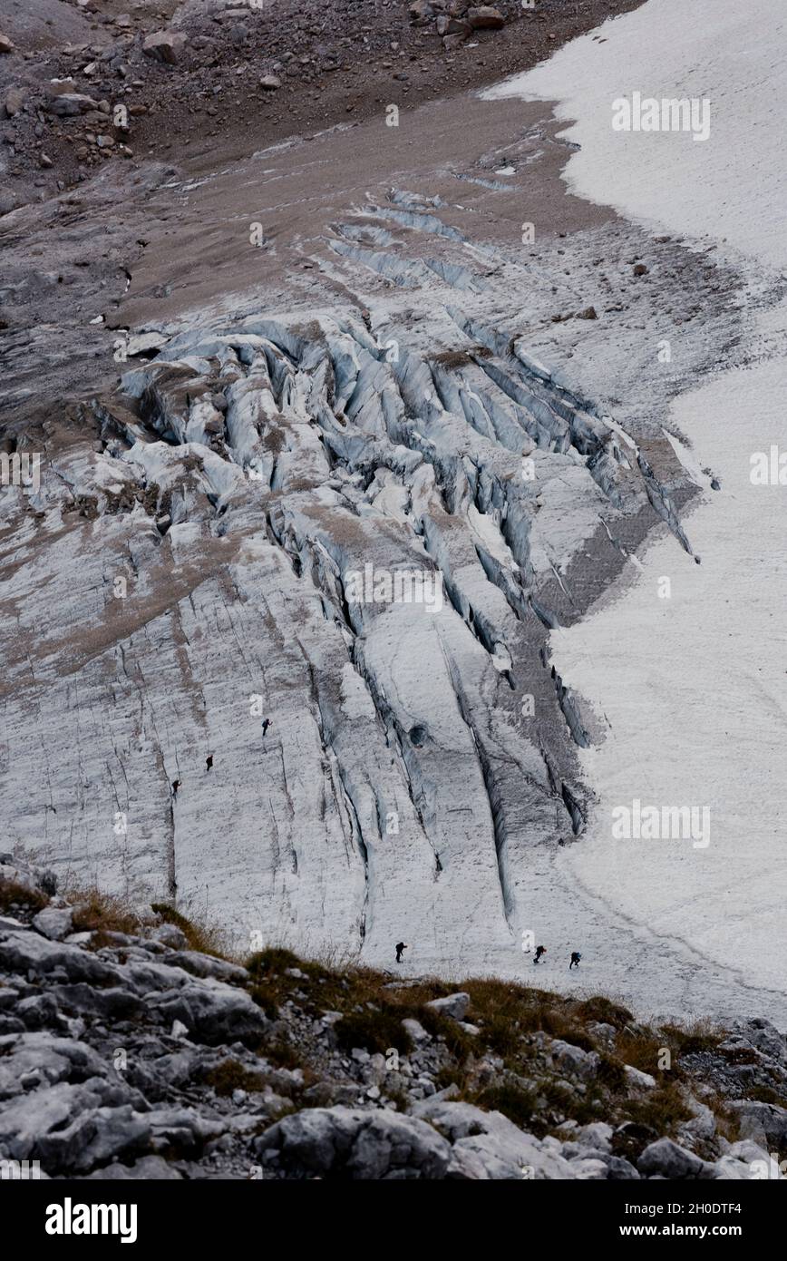 Glacier crevasses hi-res stock photography and images - Alamy