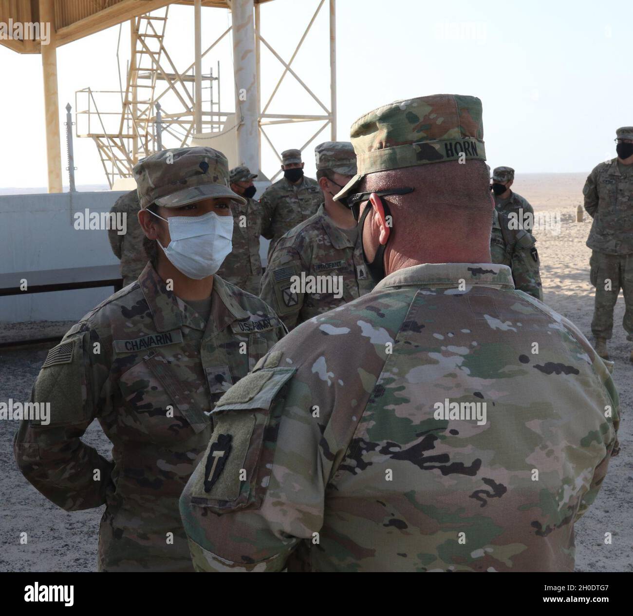 Command Sgt. Maj. Jim Horn, command sergeant major for Task Force ...