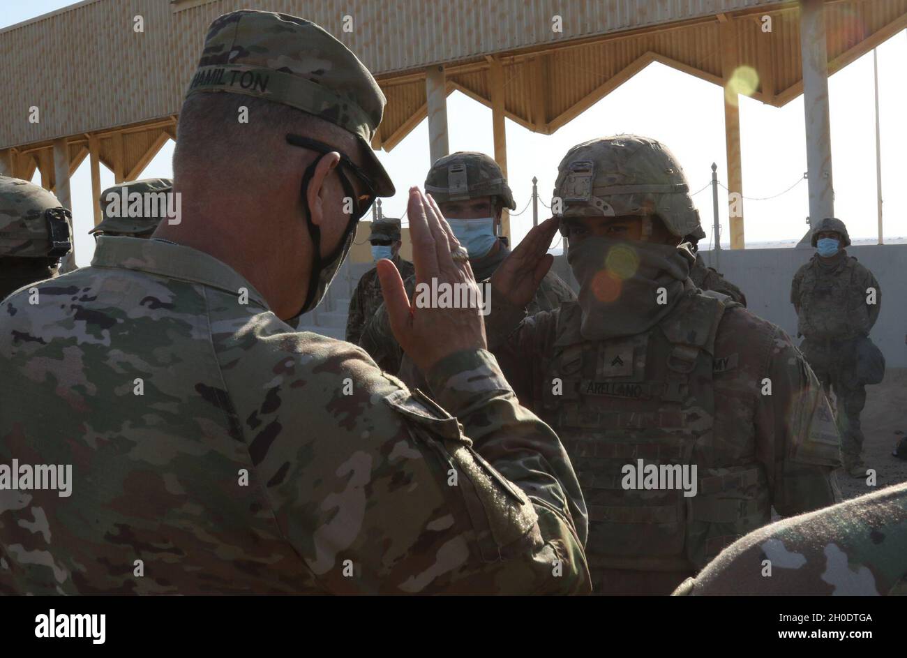 A U.S. Army Soldier from 1st Battalion, 6th Infantry Regiment, 2nd ...