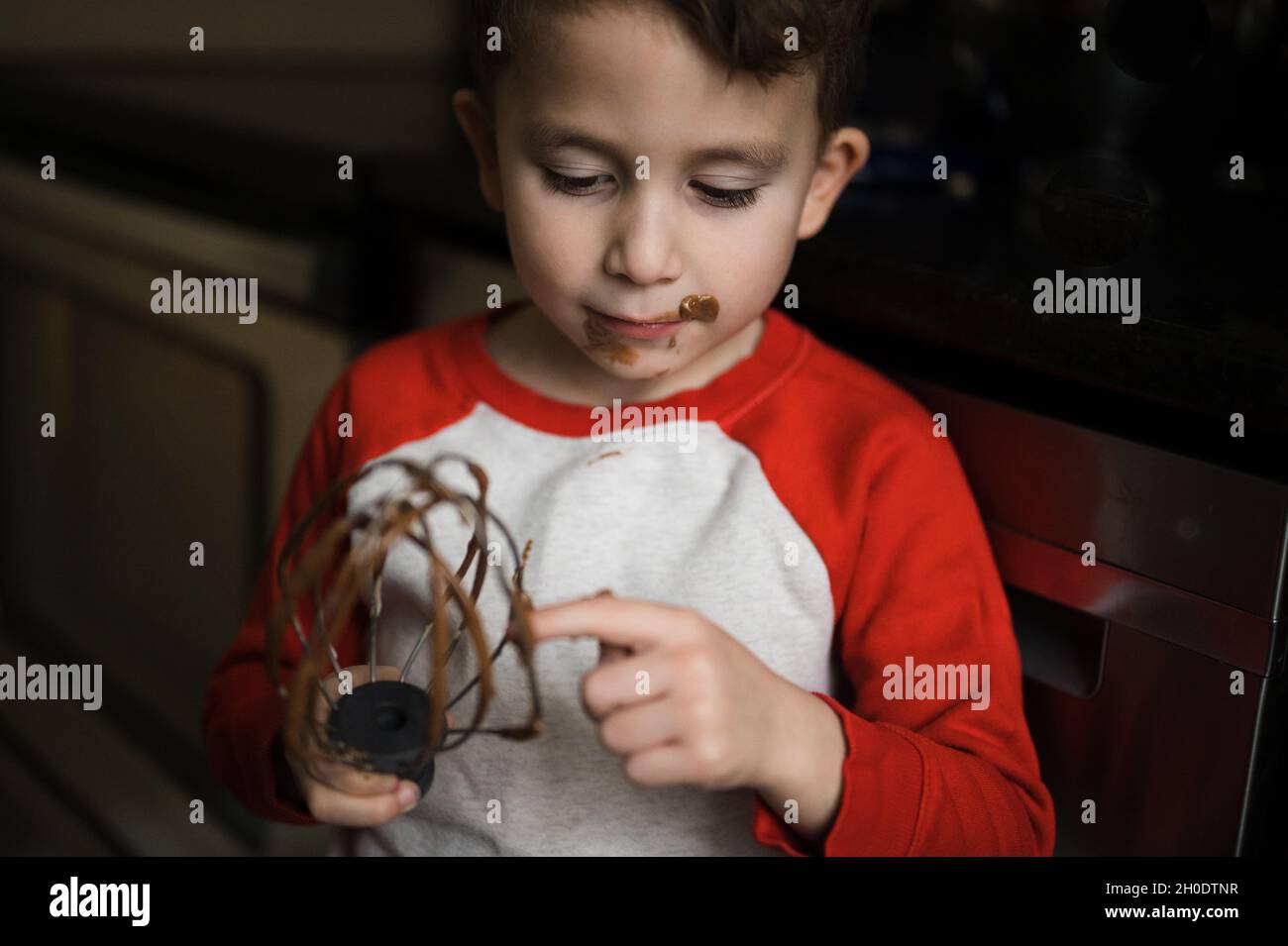 Son licking it hi-res stock photography and images - Alamy