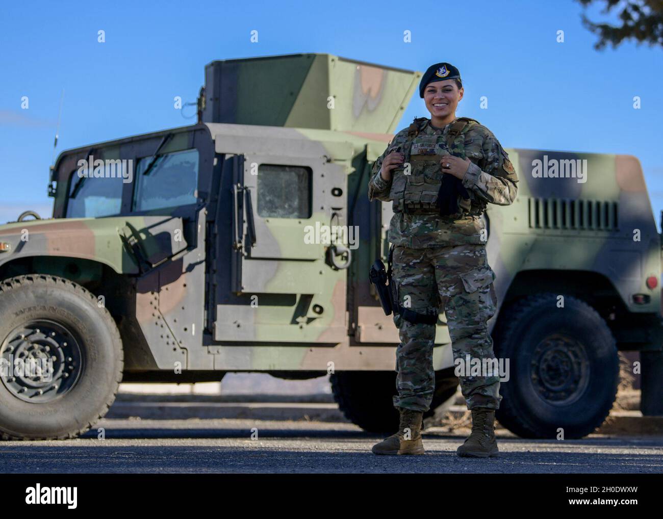 U.S. Air Force Senior Airman Kiah C. Cook, 377th Security Forces Group ...