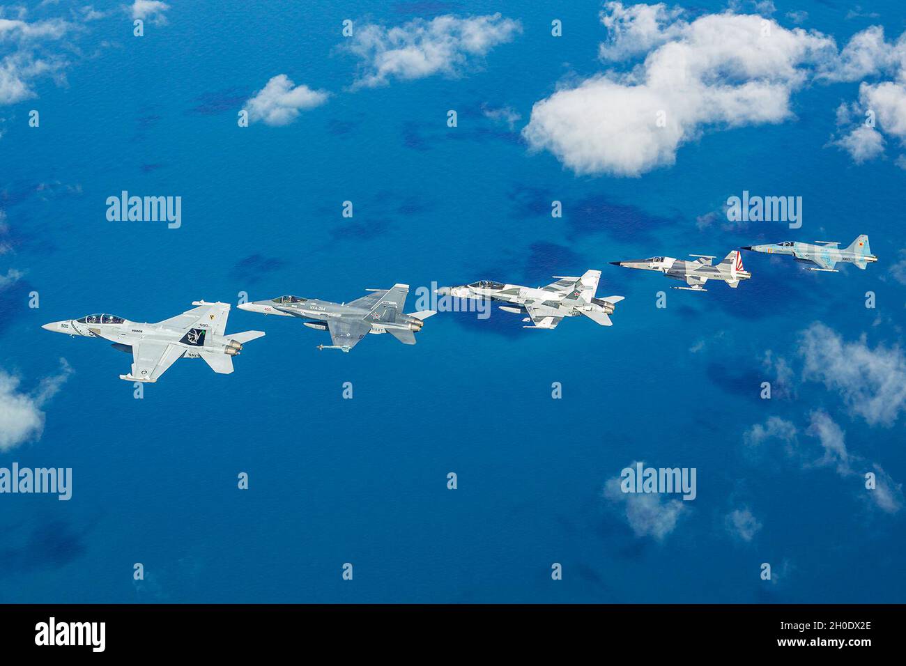 KEY WEST, Fla. (Feb. 4, 2021) Aircraft assigned to the Navy Reserve's ...