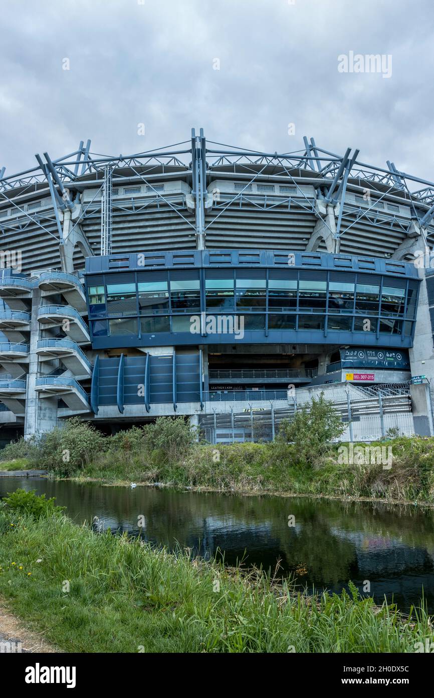 DUBBLIN, IRELAND - Apr 28, 2021: A vertical shot of the famous Croke ...