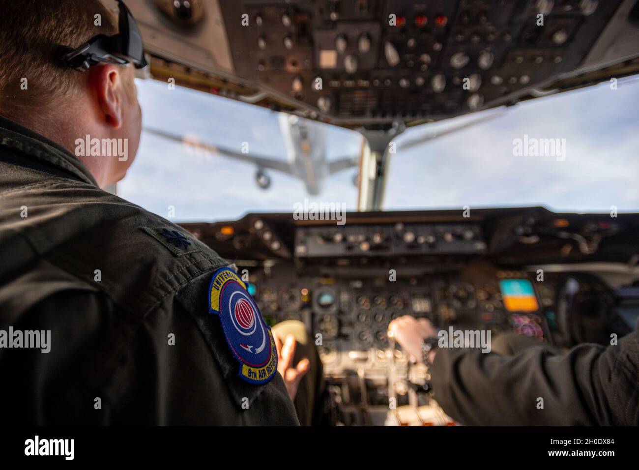 U.S. Air Force Lt. Col. Jesper Stubbendorff, 9th Air Refueling Squadron ...