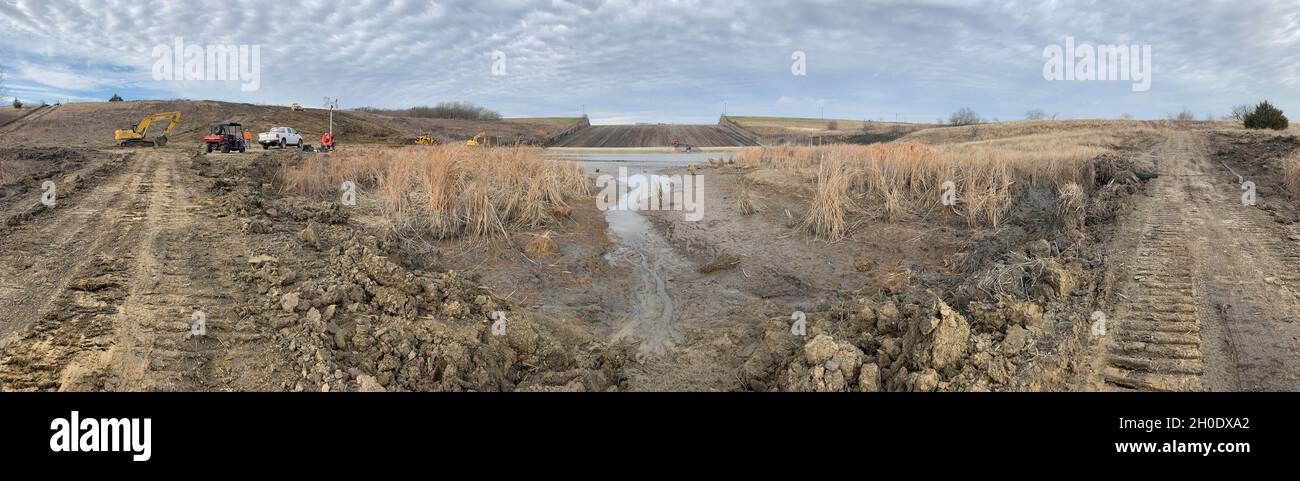 ENNIS, Texas (Feb. 4, 2021) – A view of U.S. Army Corps of Engineers ...