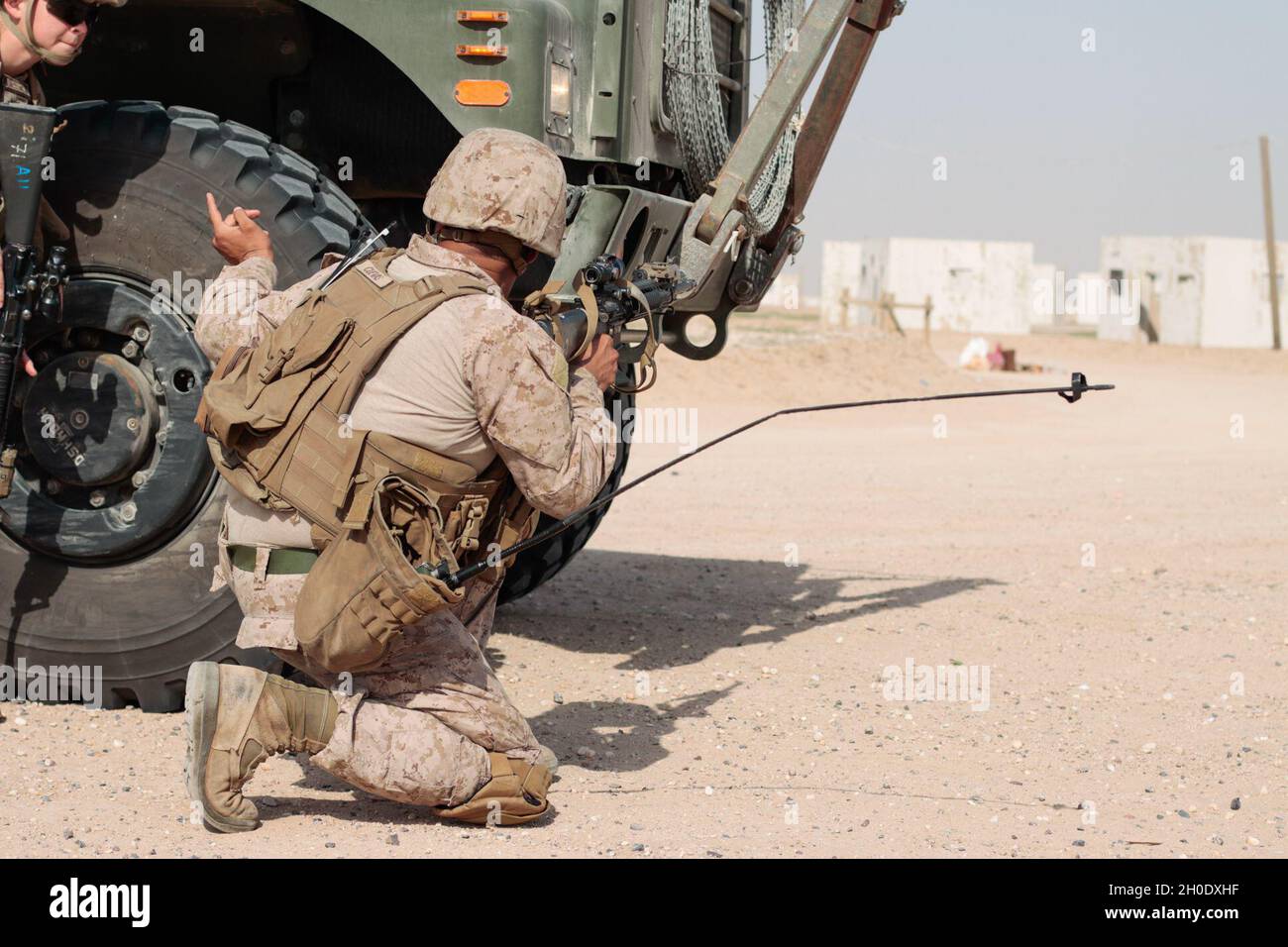 U.S. Marine Corps Cpl. Alexander Cuevas, a combat engineer with Combat ...