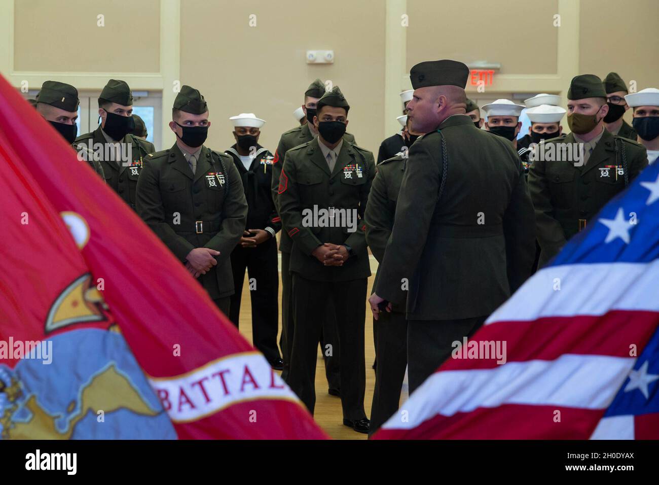U.S. Marine Corps Lt. Col. Ryan Cohen, commanding officer with 2d ...