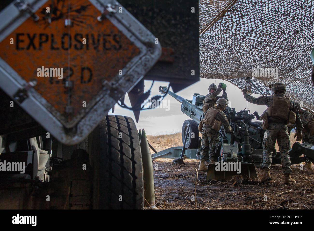 U.S. Marines assigned to 3d Battalion, 12th Marine Regiment, 3d Marine ...