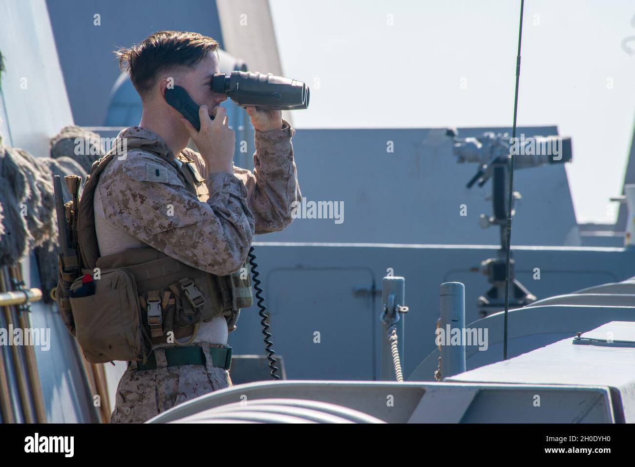 210205-M-QM580-1032 STRAIT OF HORMUZ (Feb. 5, 2021) – U.S. Marine Corps ...