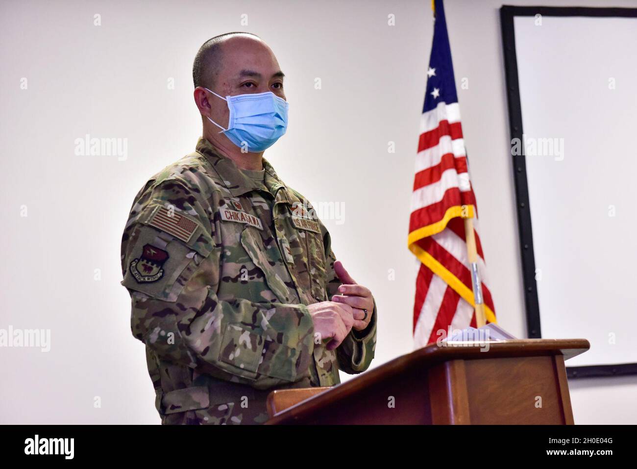 U.S. Air Force Col. Keith Chikasawa, commander of the California Air ...