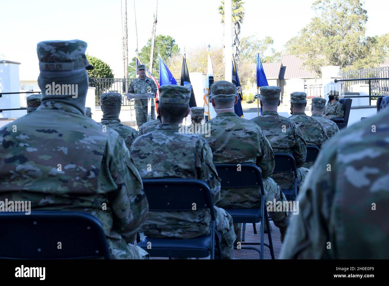 Col. Anthony Mastalir, 30th Space Wing commander, speaks to future ...