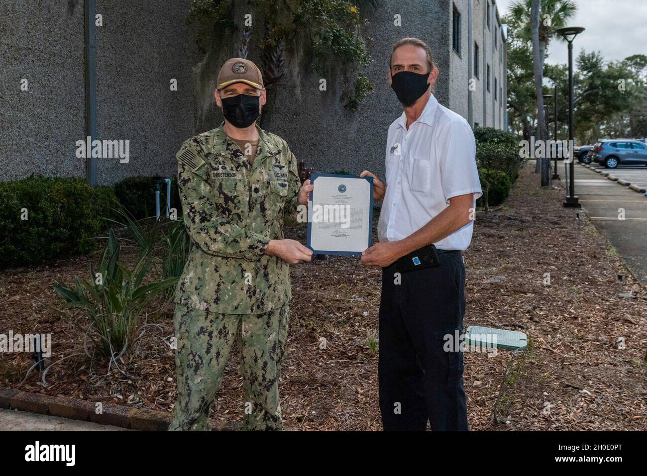 Naval Support Activity Panama City Commanding Officer Cmdr. Kevin ...