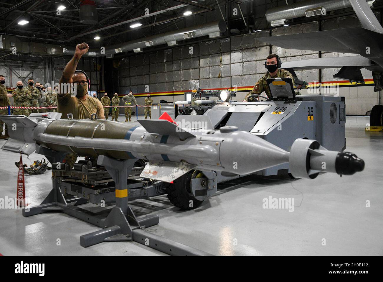 Staff Sgt. Darion White (left) and Senior Airman Micheal Fraser, 4th ...