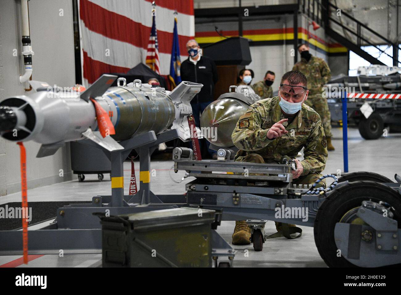 Tech. Sgt. Andrew Rapp, 466th Aircraft Maintenance Unit, participates ...