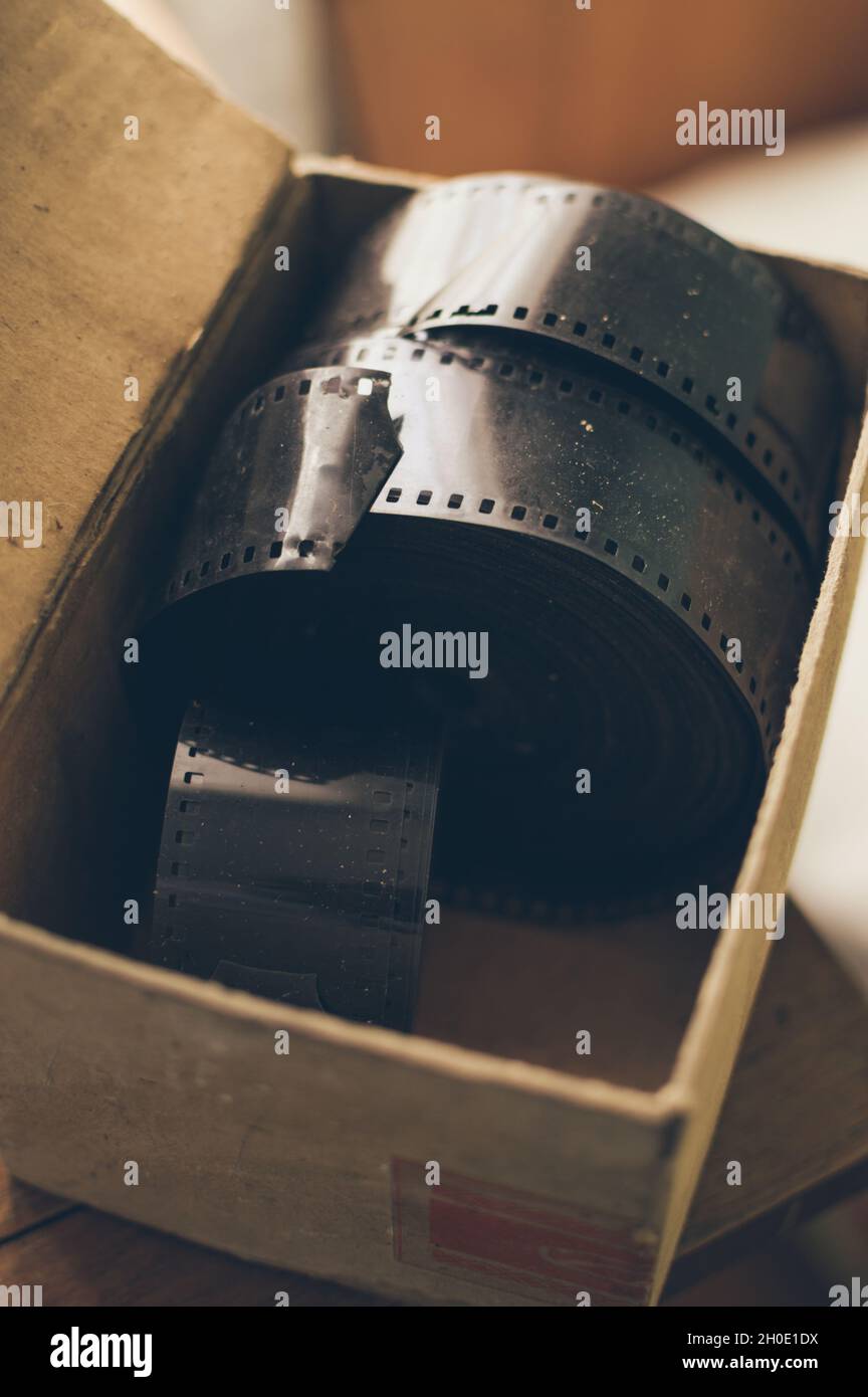 Old cardboard box hi-res stock photography and images - Alamy