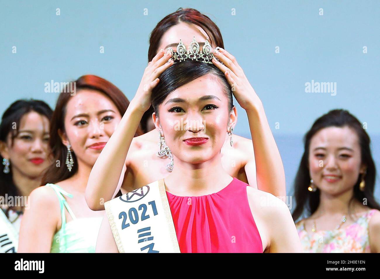 Tokyo, Japan. October 12, 2021, Miss World 2021 World pageant, one of ...