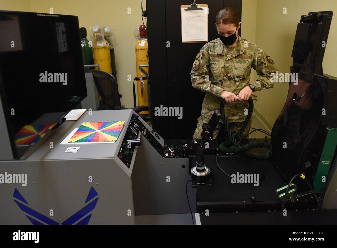 Staff Sgt. Alexis Nygaard, 62nd Medical Squadron aerospace physiology ...