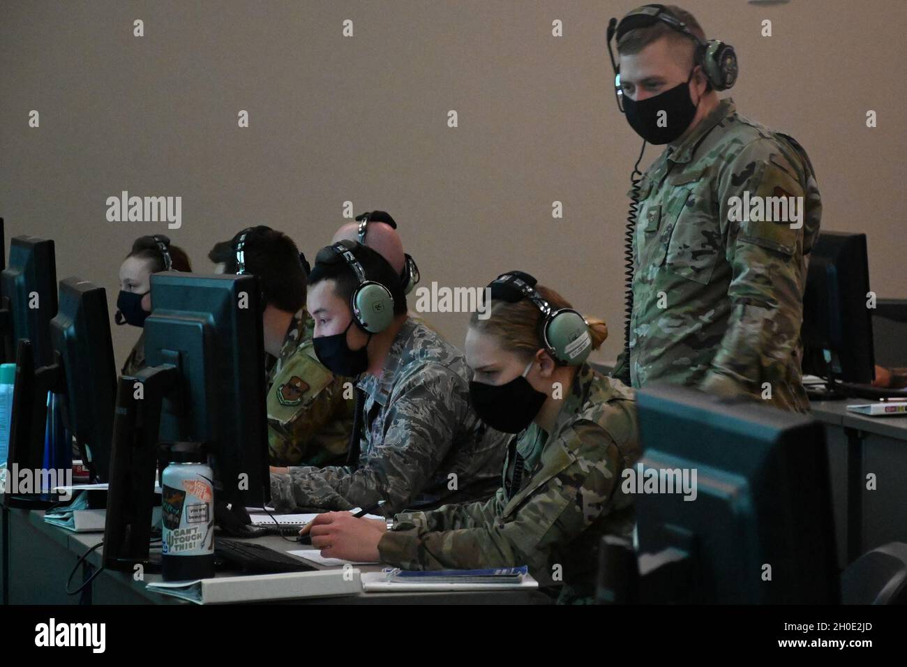 U.S. Tech. Sgt. James Litteral, 337th Air Control Squadron air battle ...
