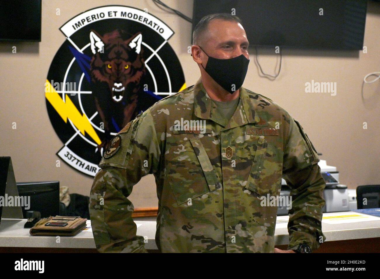 U.S. Air Force Chief Master Sgt. William Rose, 33rd Fighter Wing ...
