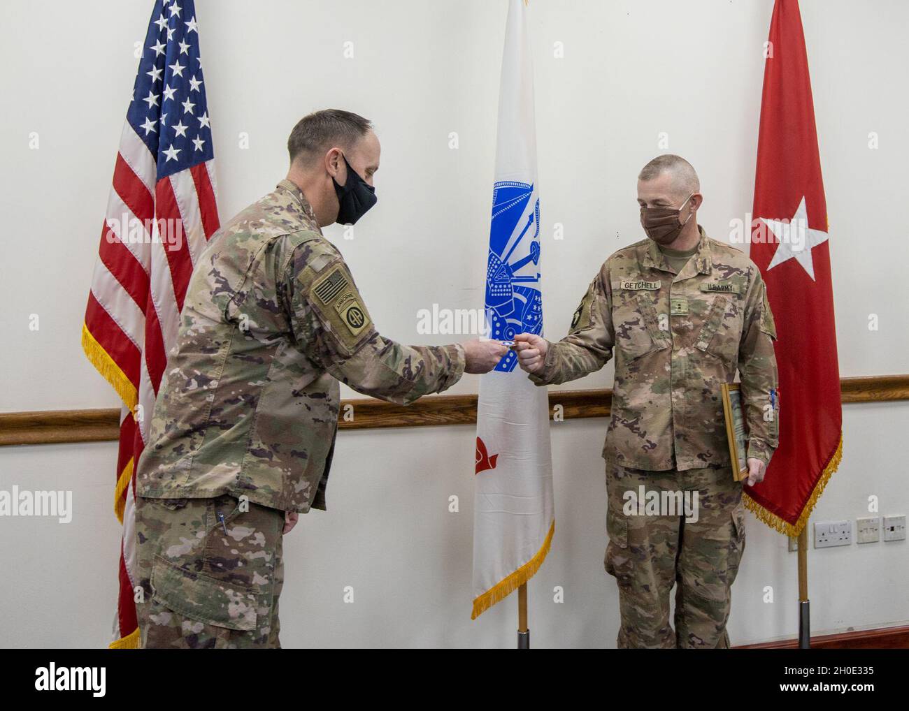 Brig. Gen. Justin Swanson, deputy commanding general, 1st Theater ...