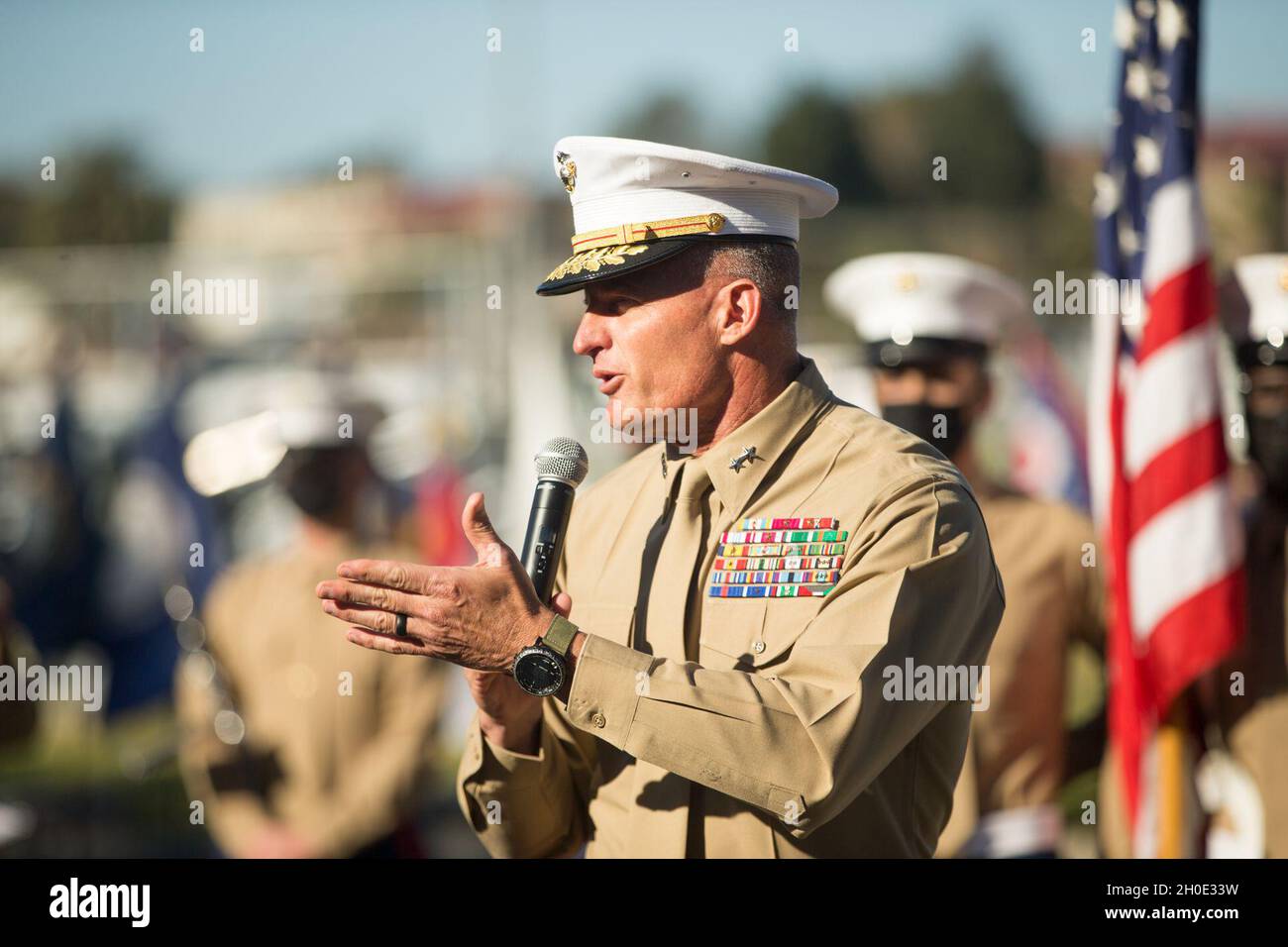 U.S. Marine Corps Maj. Gen. Roger B. Turner, Jr., the commanding ...