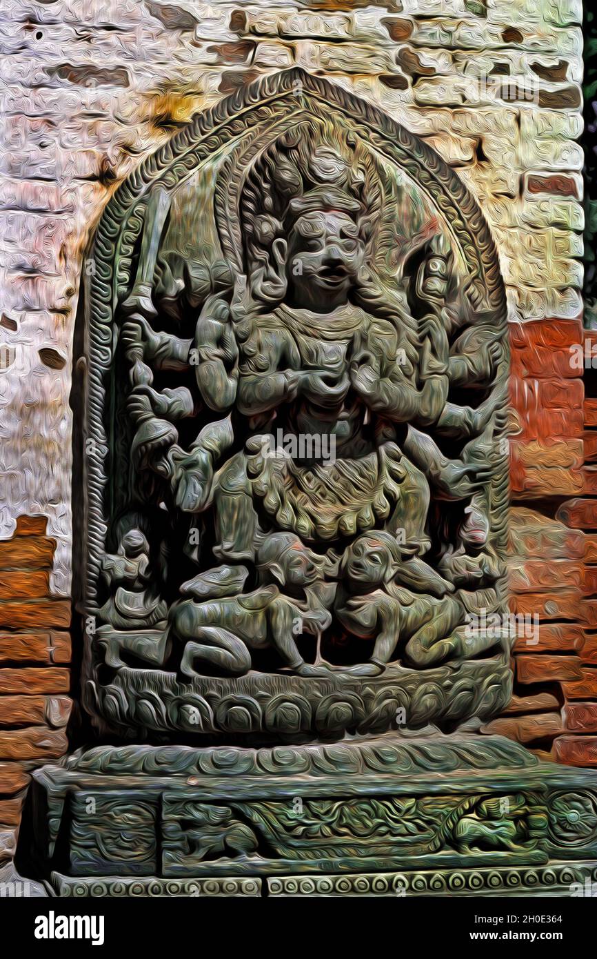 Stone Sculpture Hindu God High Resolution Stock Photography and Images ...