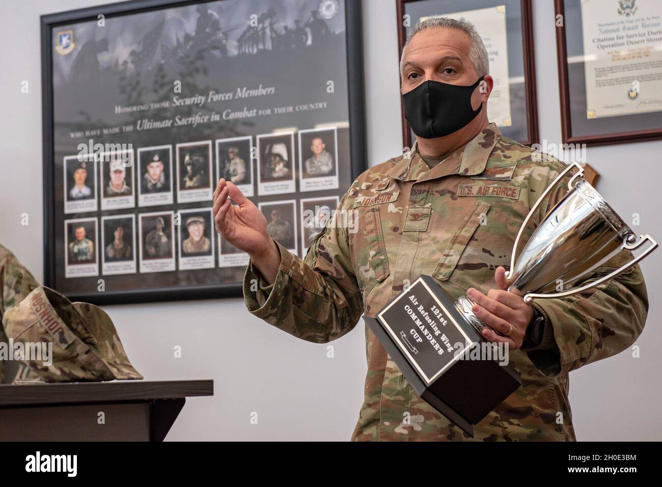 The 121st Air Refueling Wing Security Forces Squadron was selected as ...