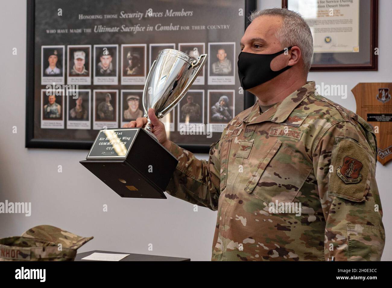 The 121st Air Refueling Wing Security Forces Squadron was selected as ...