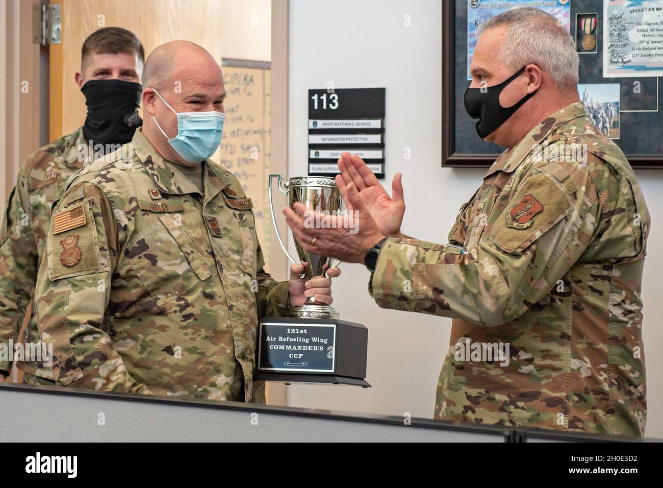 The 121st Air Refueling Wing Security Forces Squadron was selected as ...