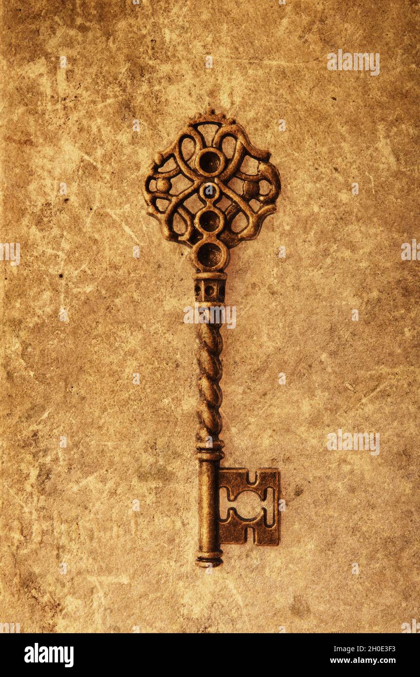 antique ornate key Stock Photo - Alamy