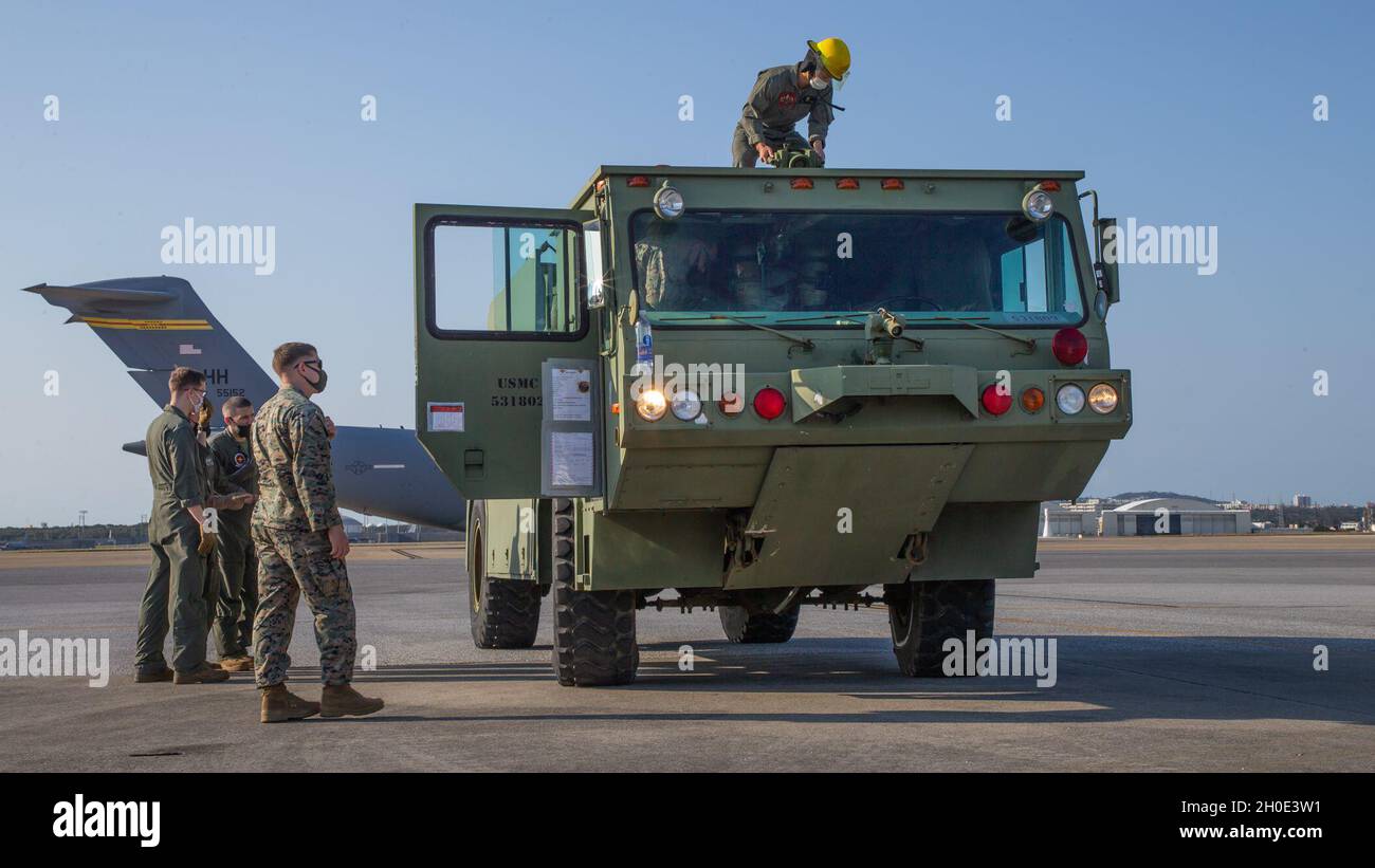 OKINAWA, Japan - Marines with Marine Aerial Refueler Transport Squadron ...