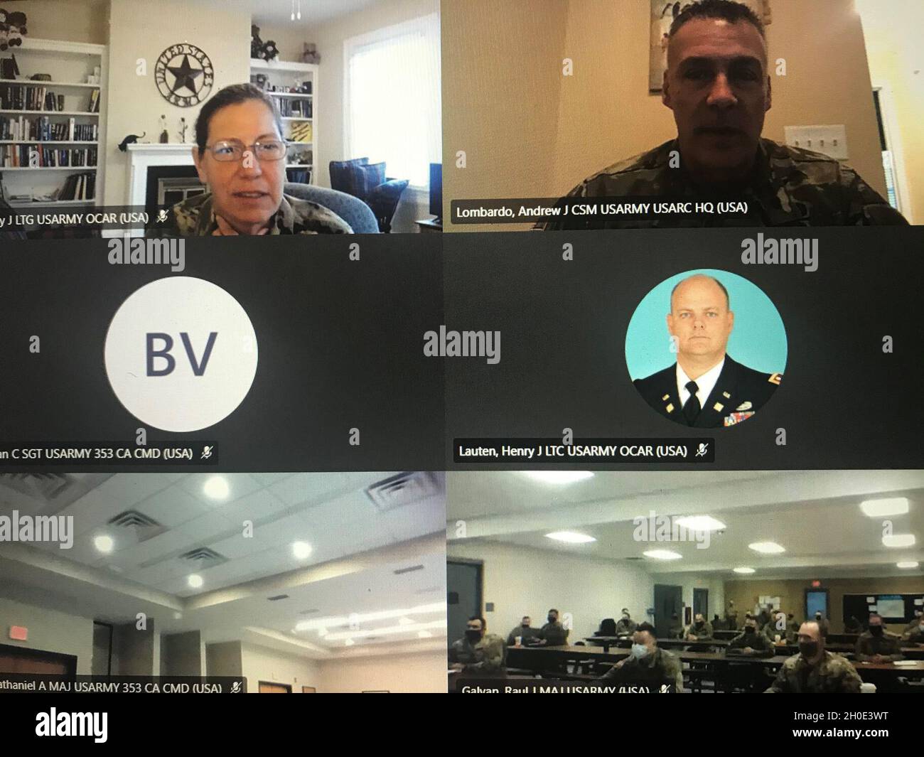 The Chief of the Army Reserve, Lt. Gen. Jody Daniels, and the Army ...