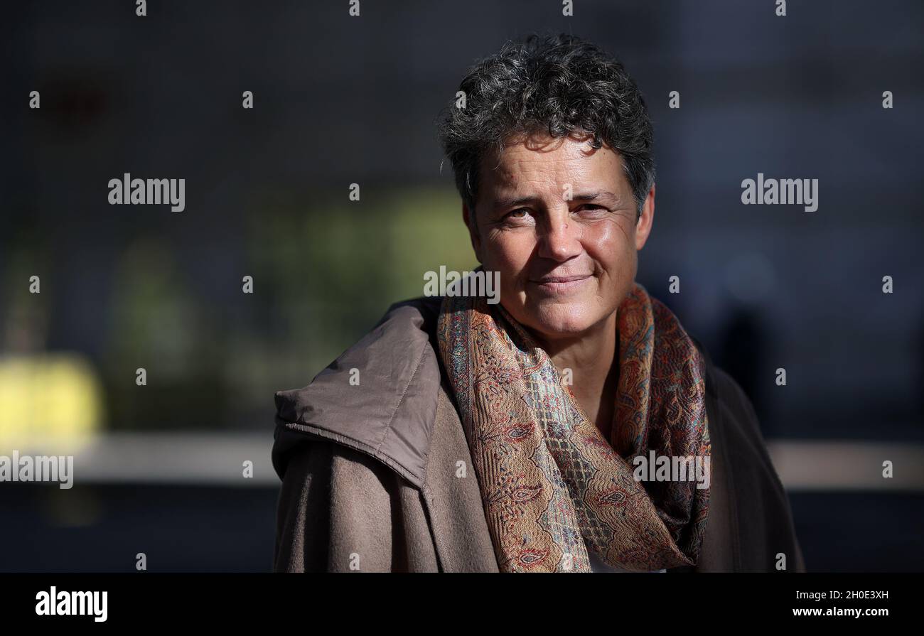 Magdeburg, Germany. 12th Oct, 2021. Lydia Hüskens (FDP), Minister for ...