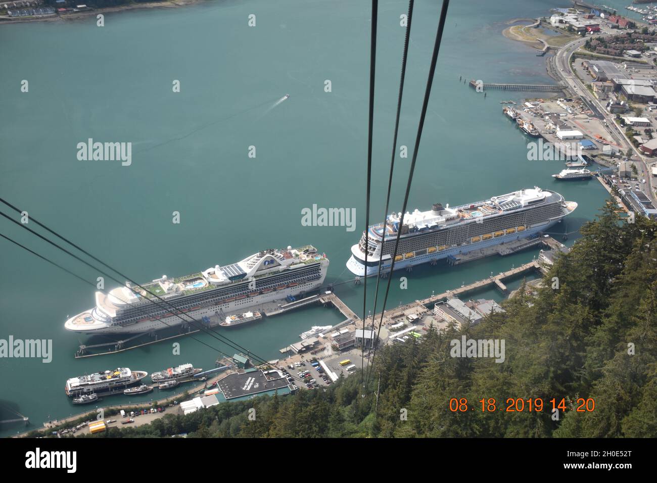 The Juneau cruise ships Stock Photo - Alamy