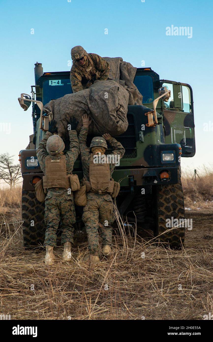 U.S. Marines assigned to 3d Battalion, 12th Marine Regiment, 3d Marine ...