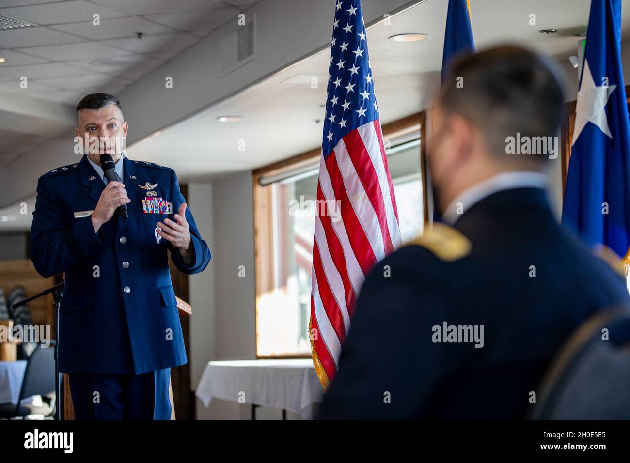 Maj. Gen. Torrence Saxe, adjutant general of the Alaska National Guard ...