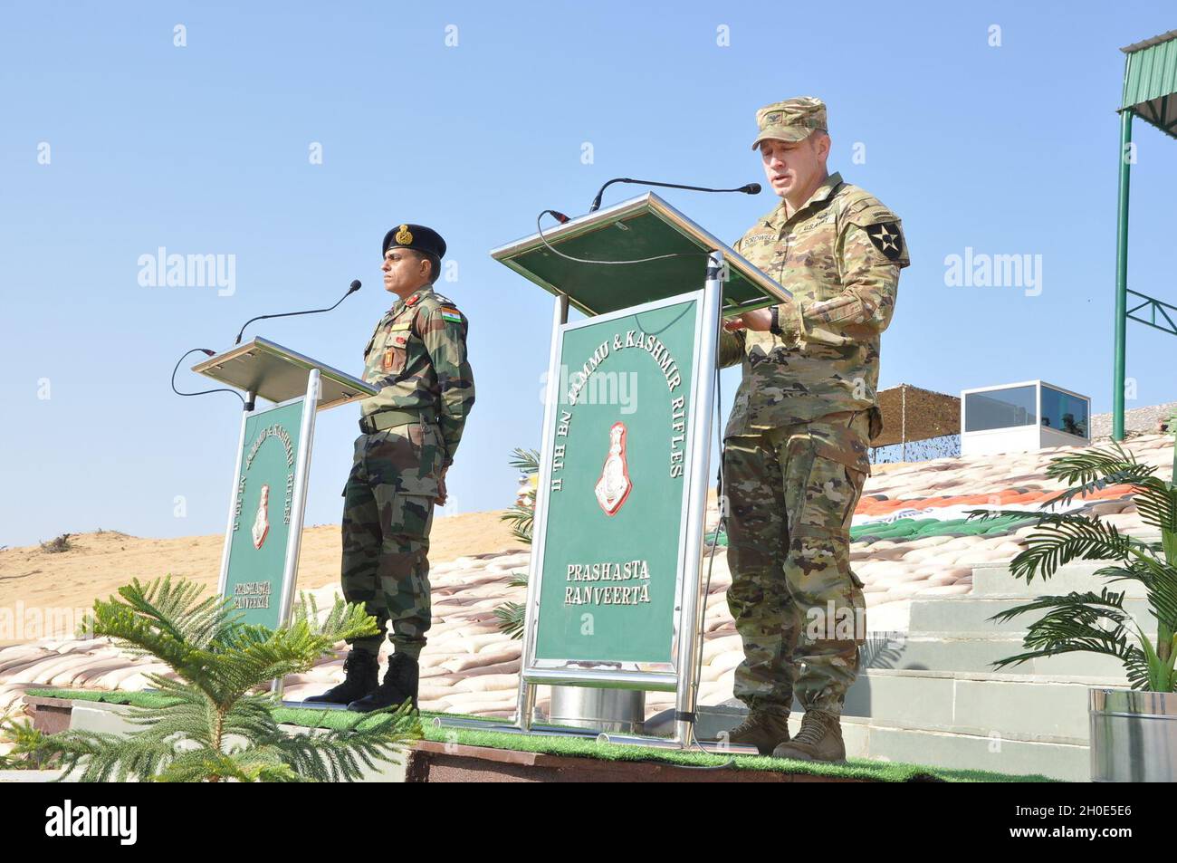 The Indian Army's 11th Jammu and Kashmir (JAK) Rifles Battalion and the ...