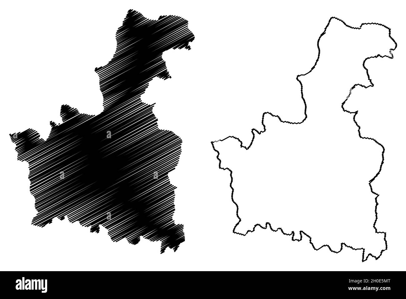 Koderma district (Jharkhand State, Republic of India, North Chotanagpur ...