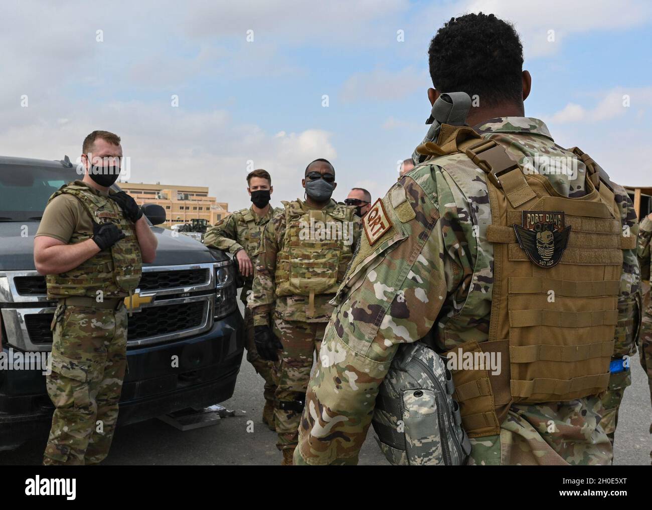 Tech. Sgt. D’Angelo Evans, 387th Air Expeditionary Squadron special ...