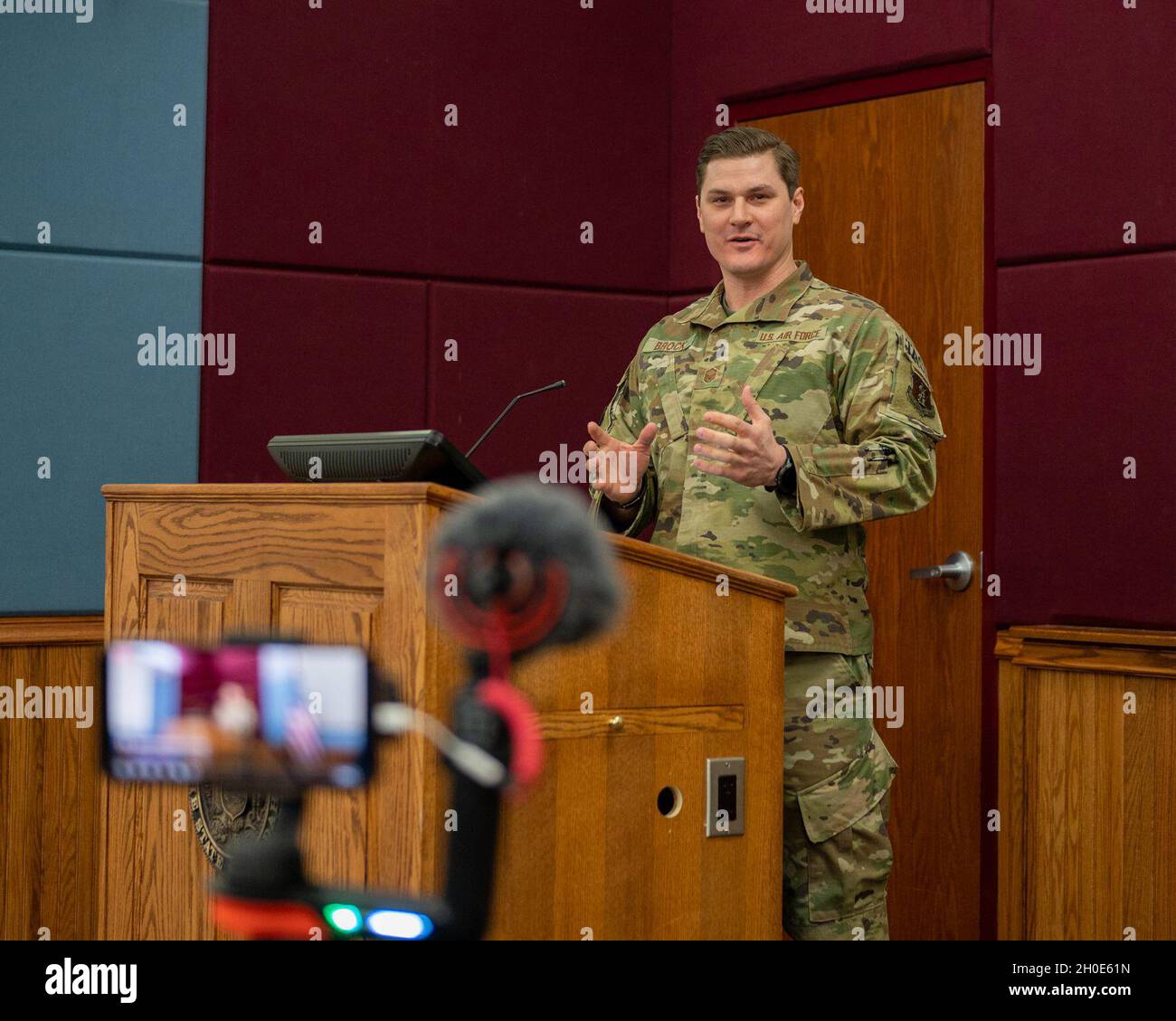 Master Sgt. Douglas Brock, a joint terminal attack controller with the ...