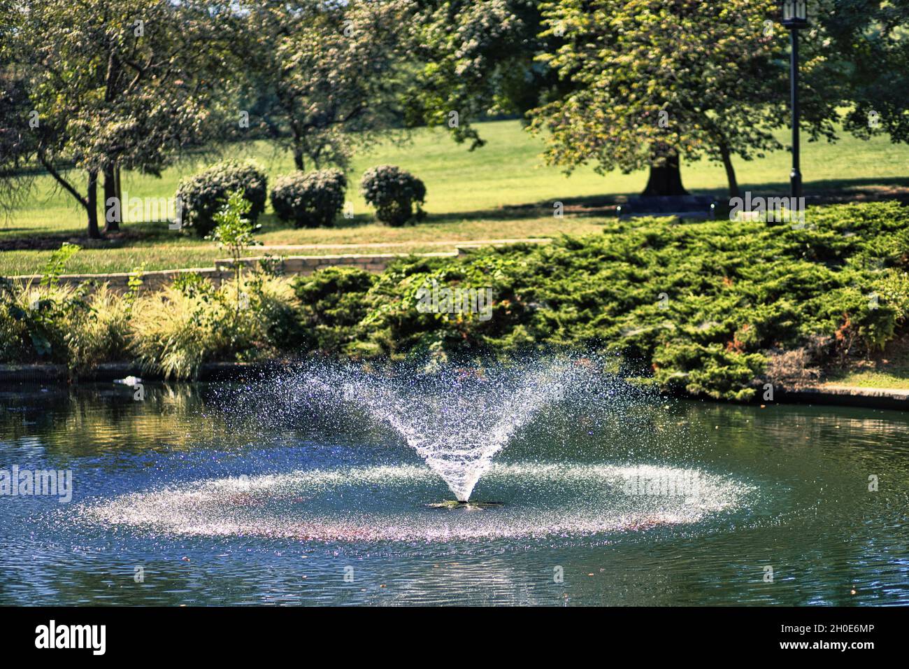 Loose Park in Kansas City Missouri Stock Photo - Alamy