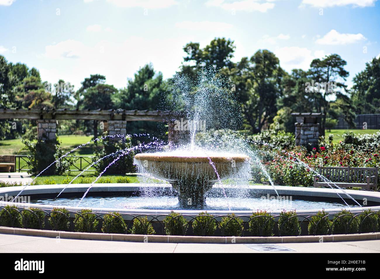Loose Park in Kansas City Missouri Stock Photo - Alamy