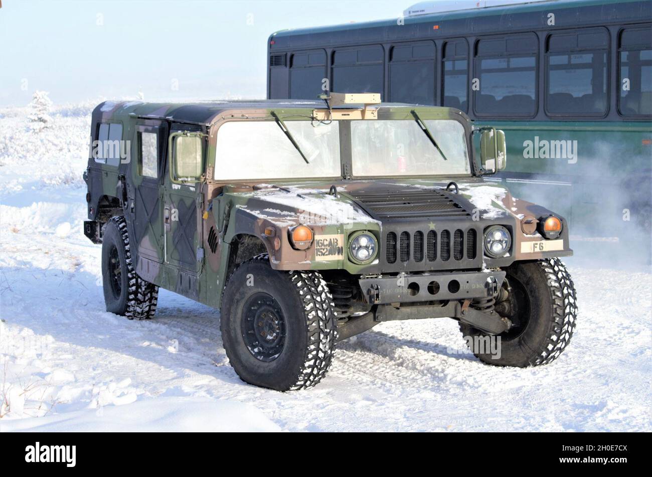 A High Mobility Multipurpose Wheeled Vehicle, or HMMWV, from 1st ...