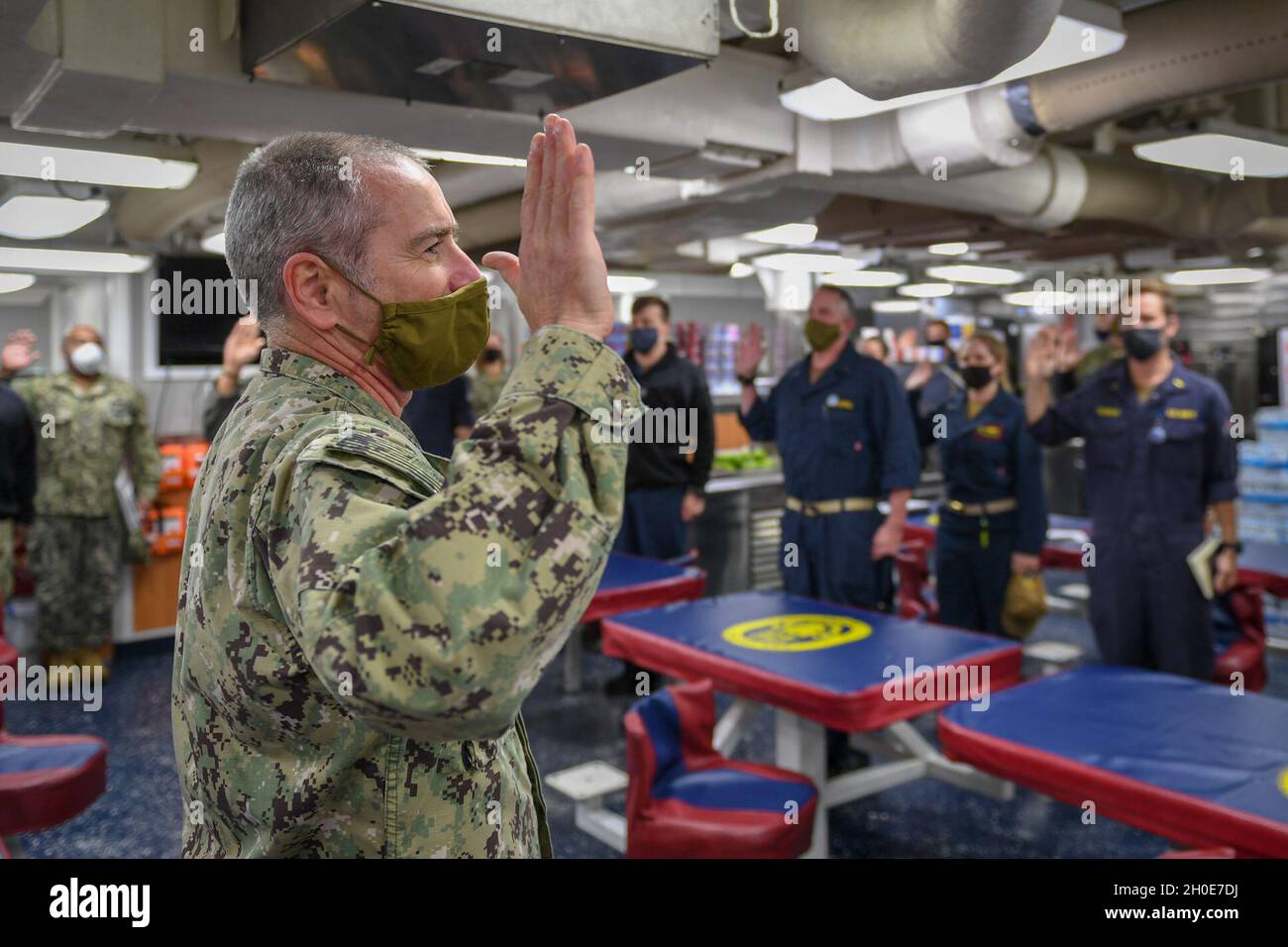 210208-N-SB299-1432 SAN DIEGO (Feb. 8, 2021) – Vice Adm. Roy Kitchener ...