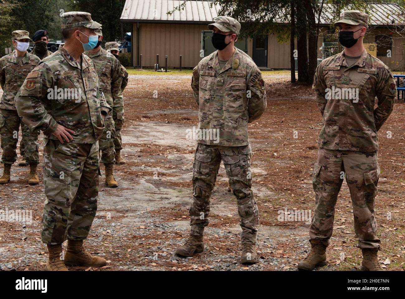 Gen. Jeff Harrigian, left, U.S. Air Forces in Europe and Air Forces ...